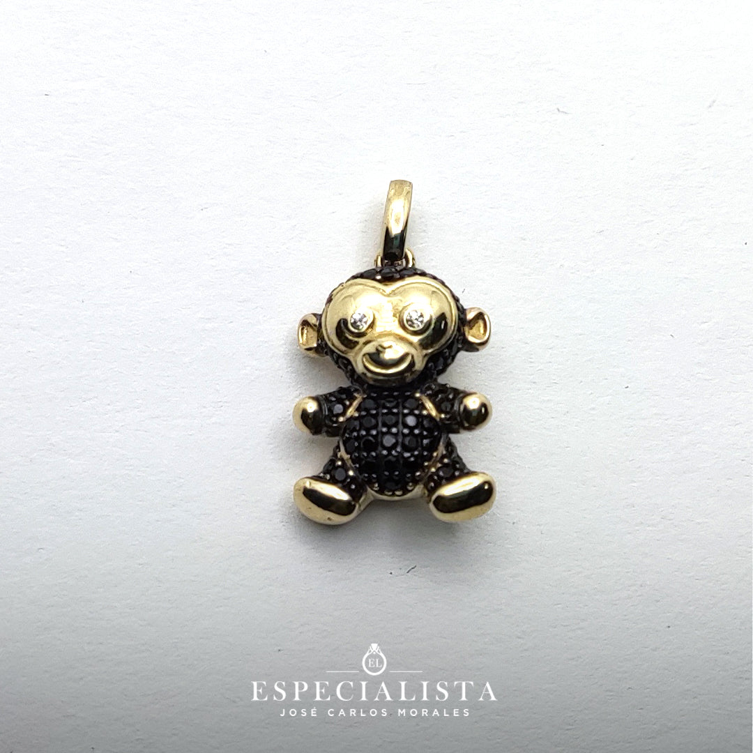 6510133LQ Dije Mono en Oro Amarillo de 10kts – Joyería El Especialista